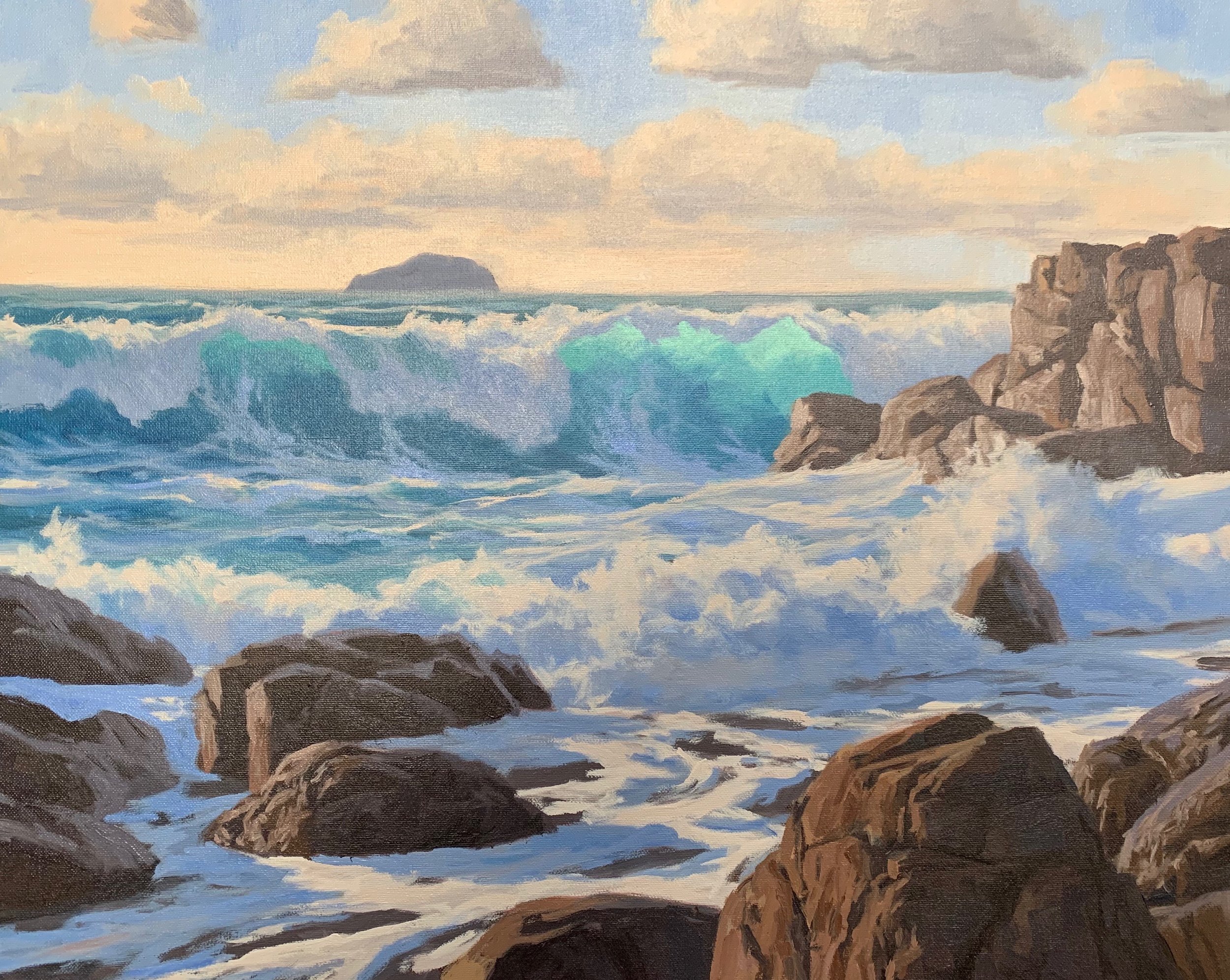 How to Paint an Epic Seascape - Samuel Earp