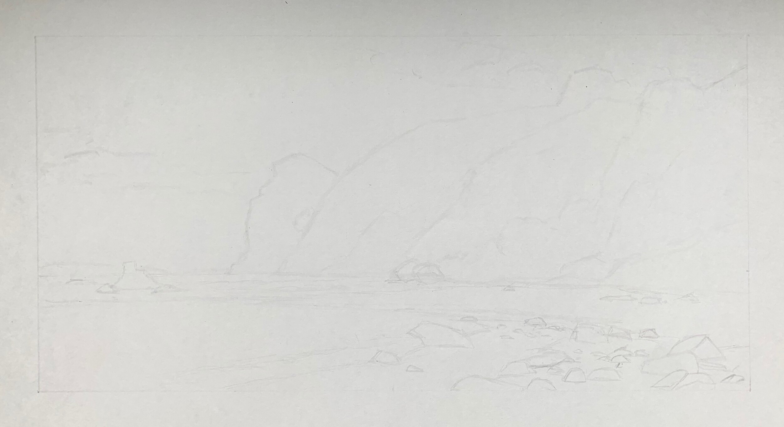 How to Draw a Coastal Landscape - Samuel Earp