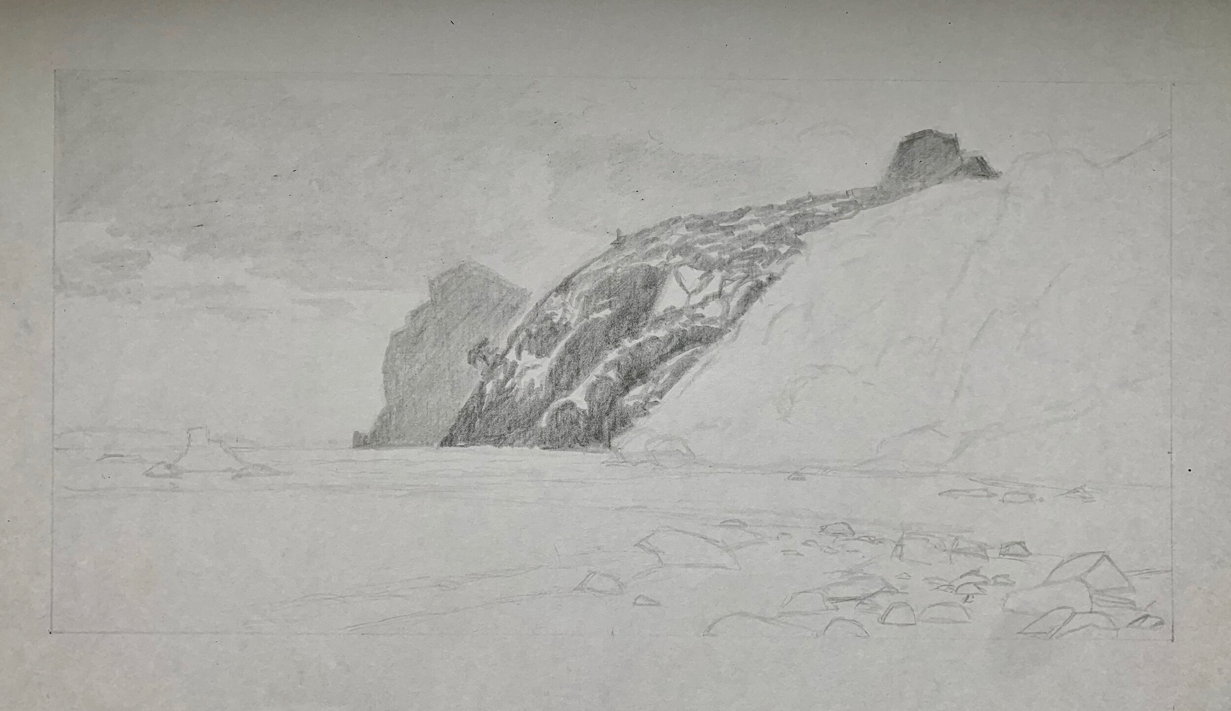 How to Draw a Coastal Landscape - Samuel Earp