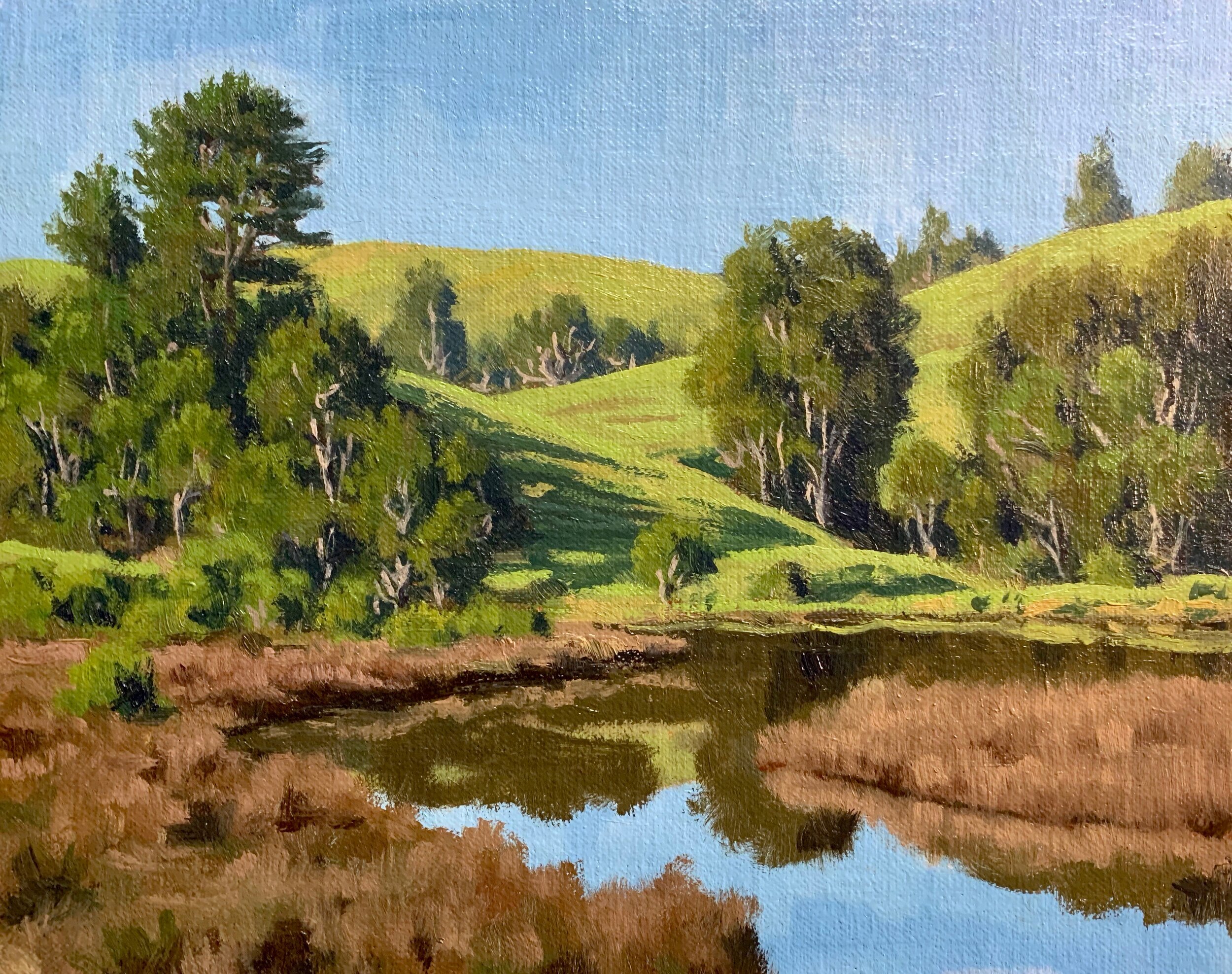 How to Paint a Countryside Scene - Samuel Earp