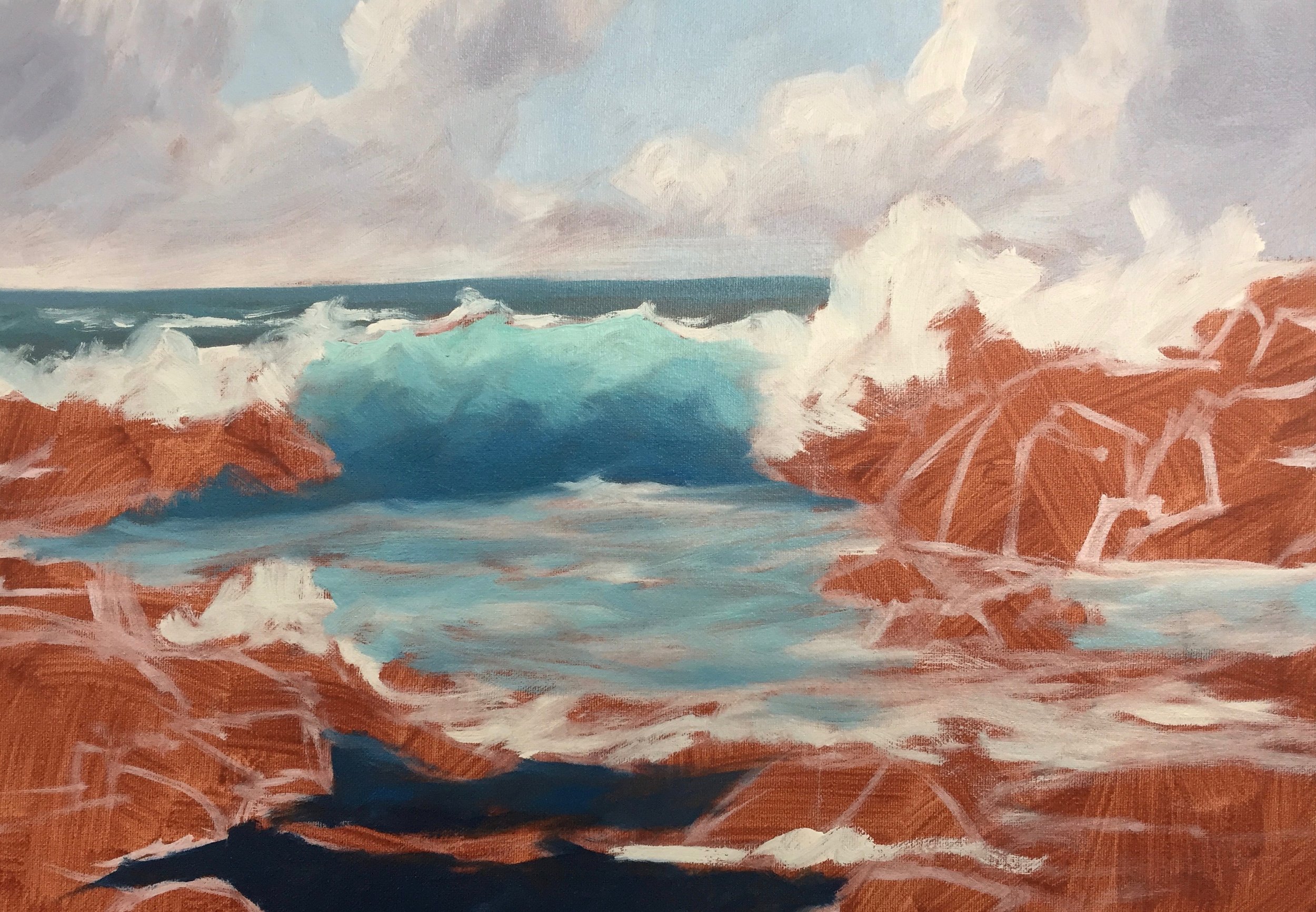 How to Paint a Dramatic Seascape in 5 Easy Steps