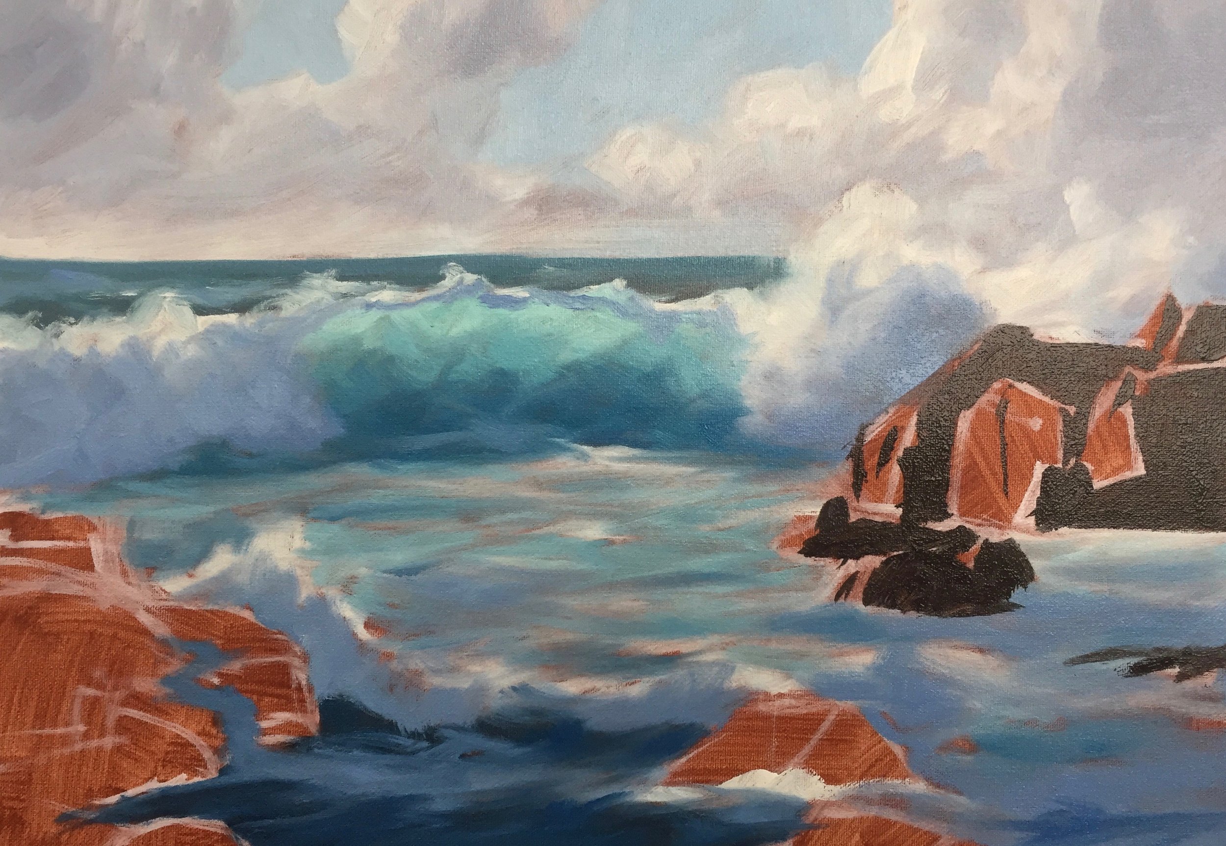 How to Paint a Dramatic Seascape in 5 Easy Steps