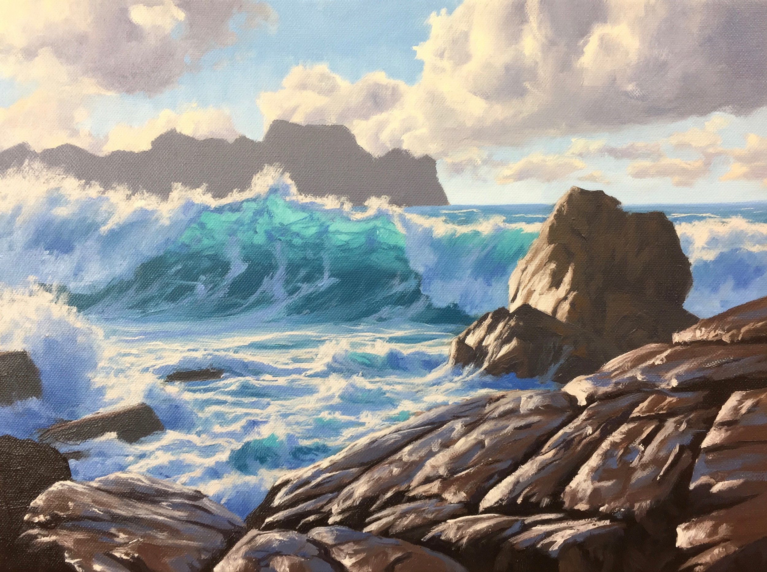 How to Paint a Seascape - Samuel Earp