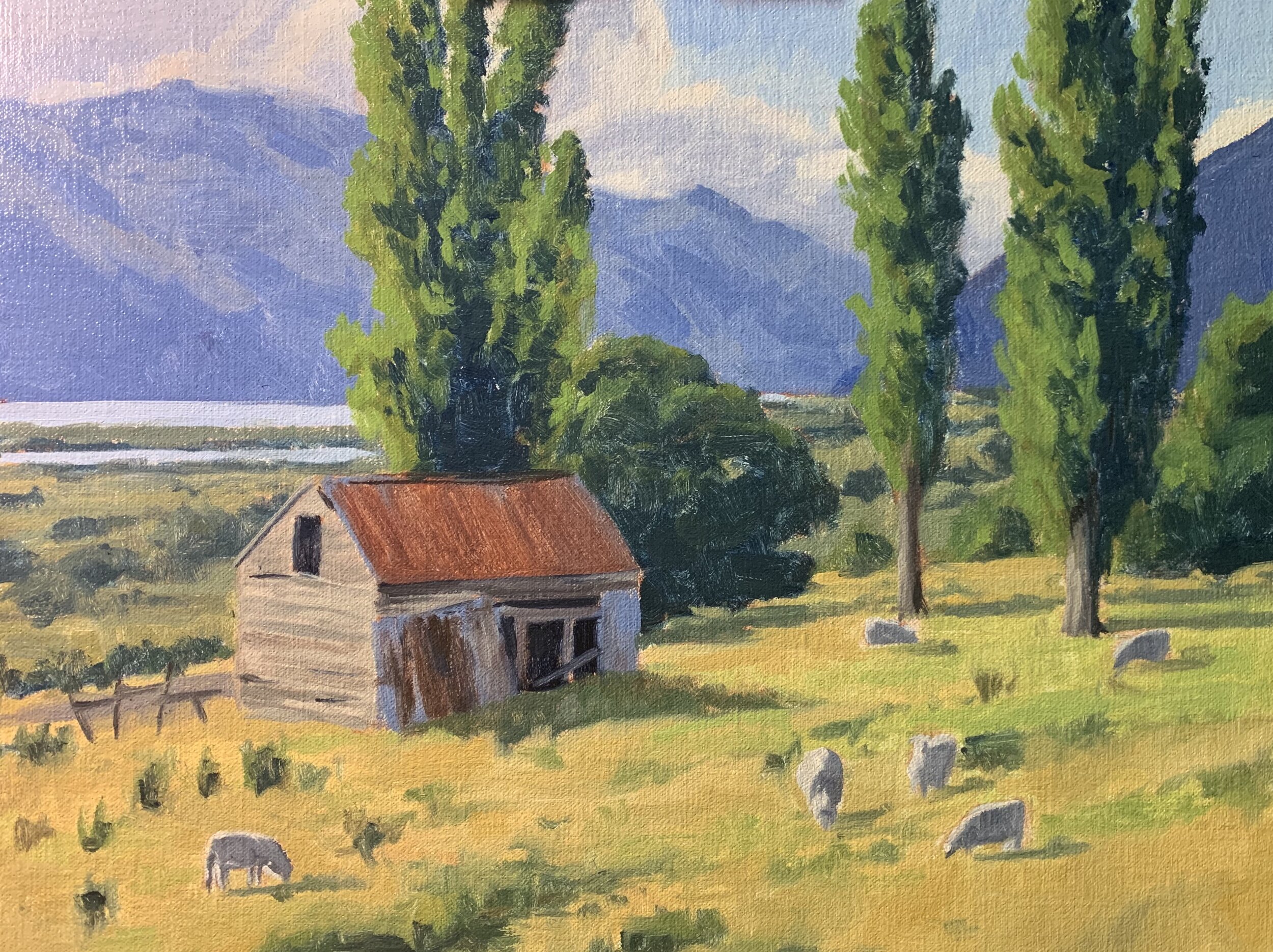 How to Paint an Old Barn - Samuel Earp