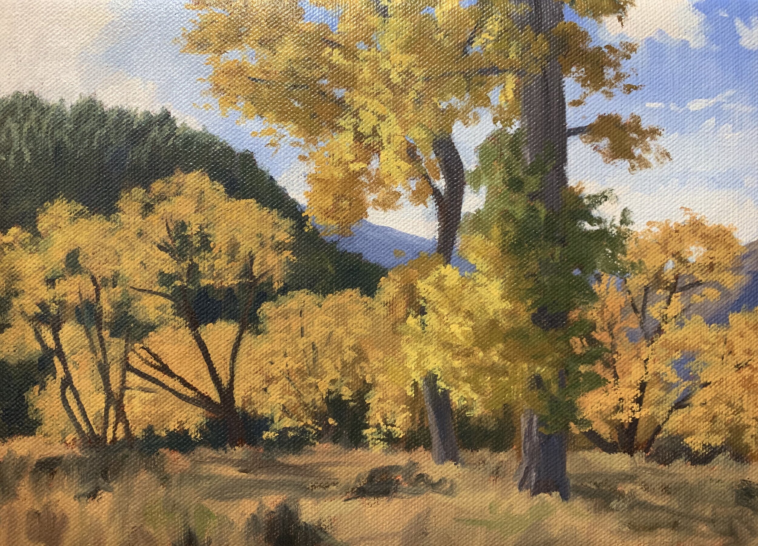 How to Paint Autumn Colours - Tips For Painting Trees and Leaves ...