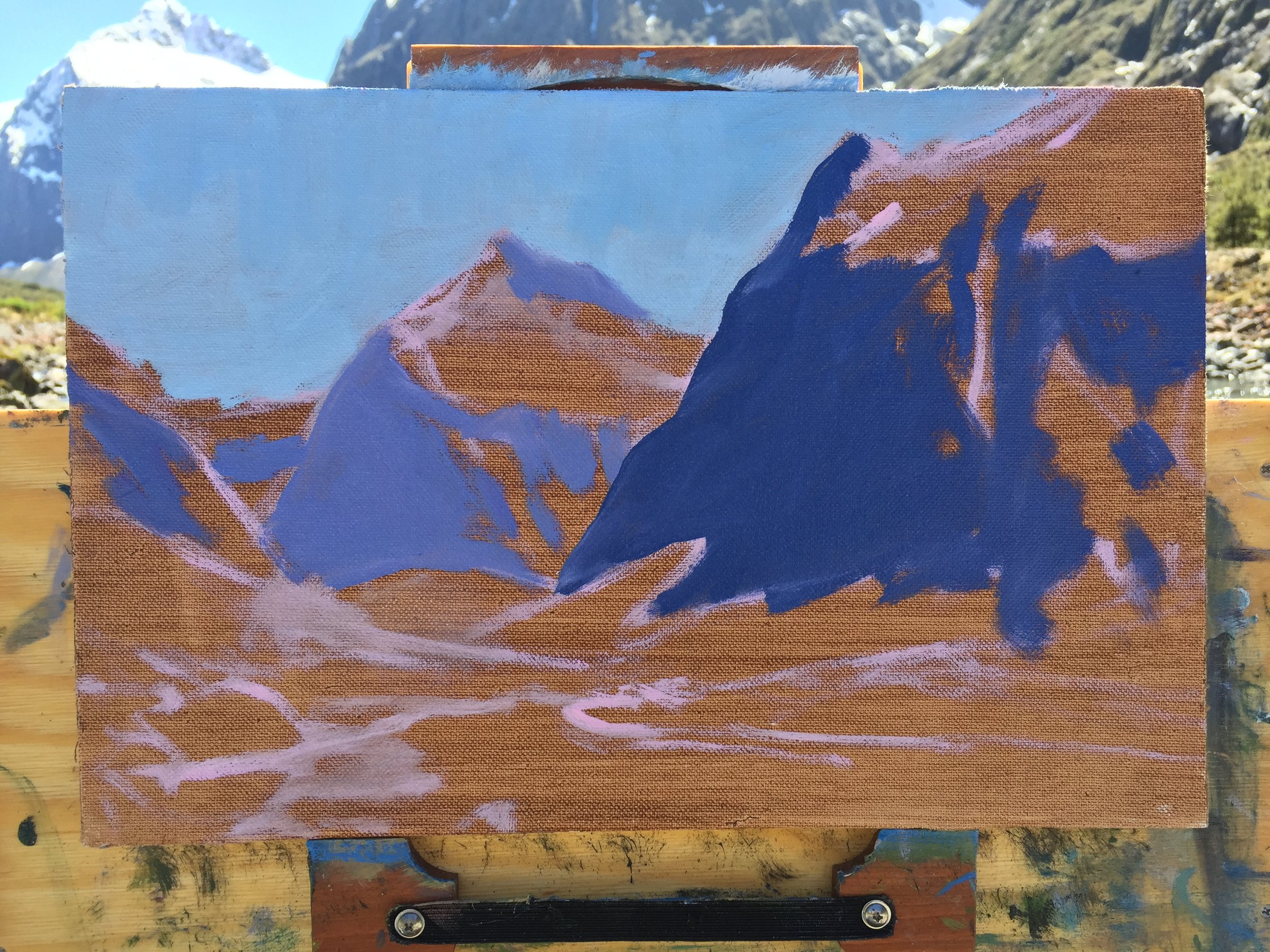 How to Paint Mountains in the Great Outdoors - Painting 'En Plein Air ...