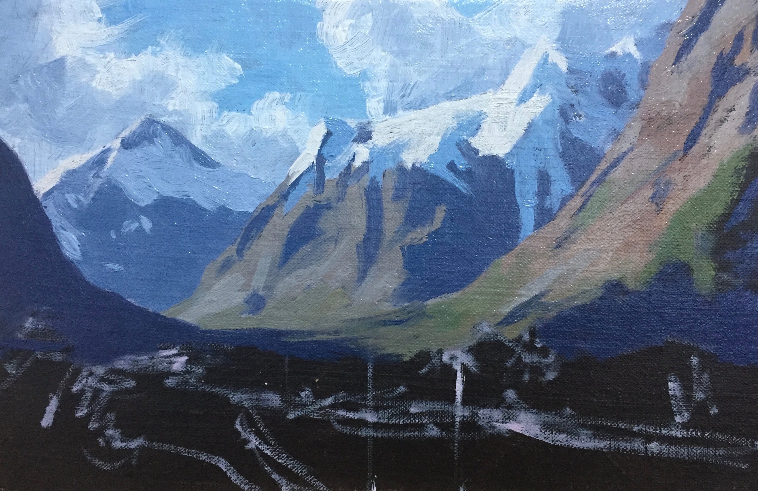 How to Paint Mountains in Five Easy Steps - Samuel Earp