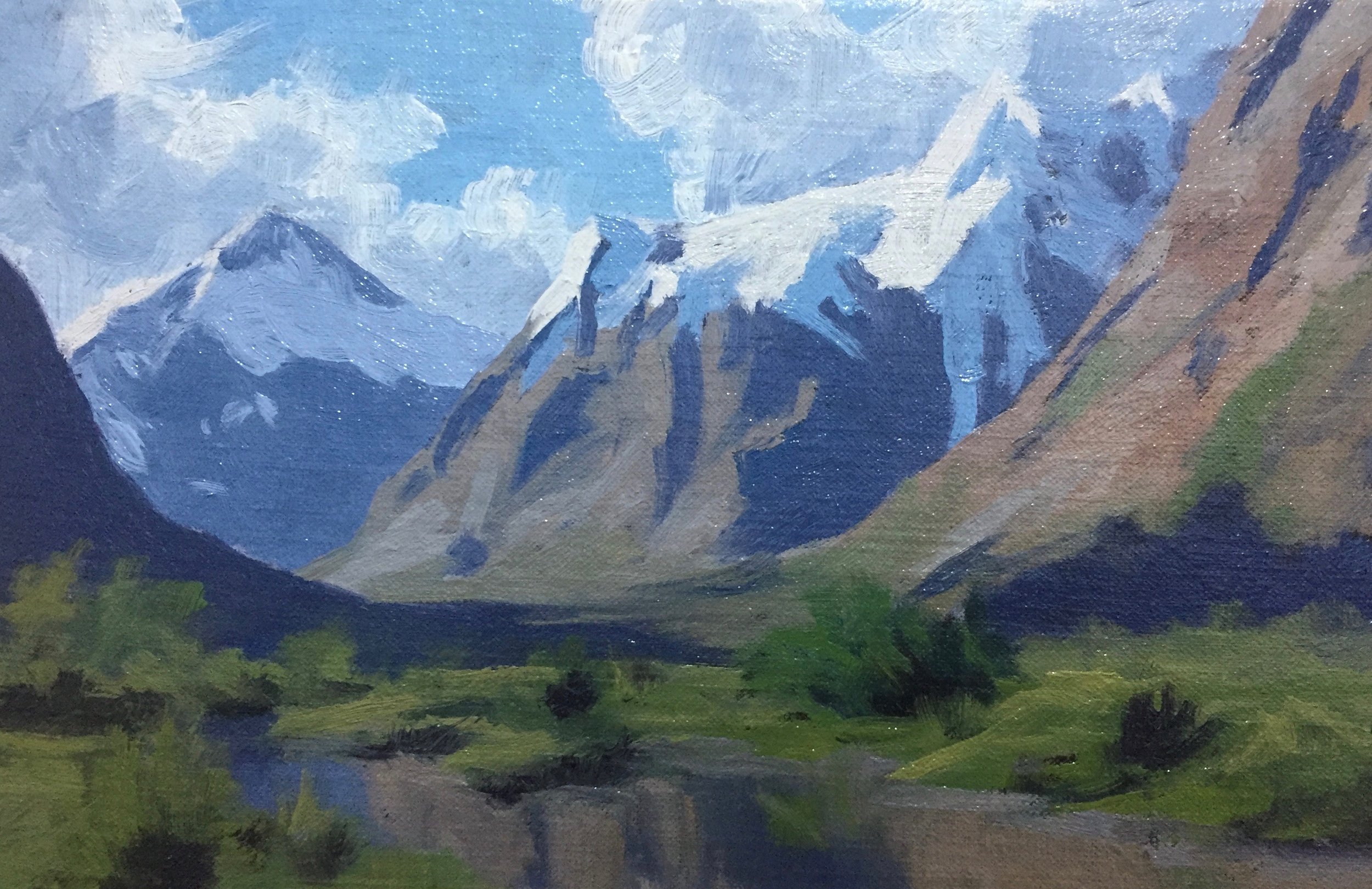 How to Paint Mountains in Five Easy Steps - Samuel Earp