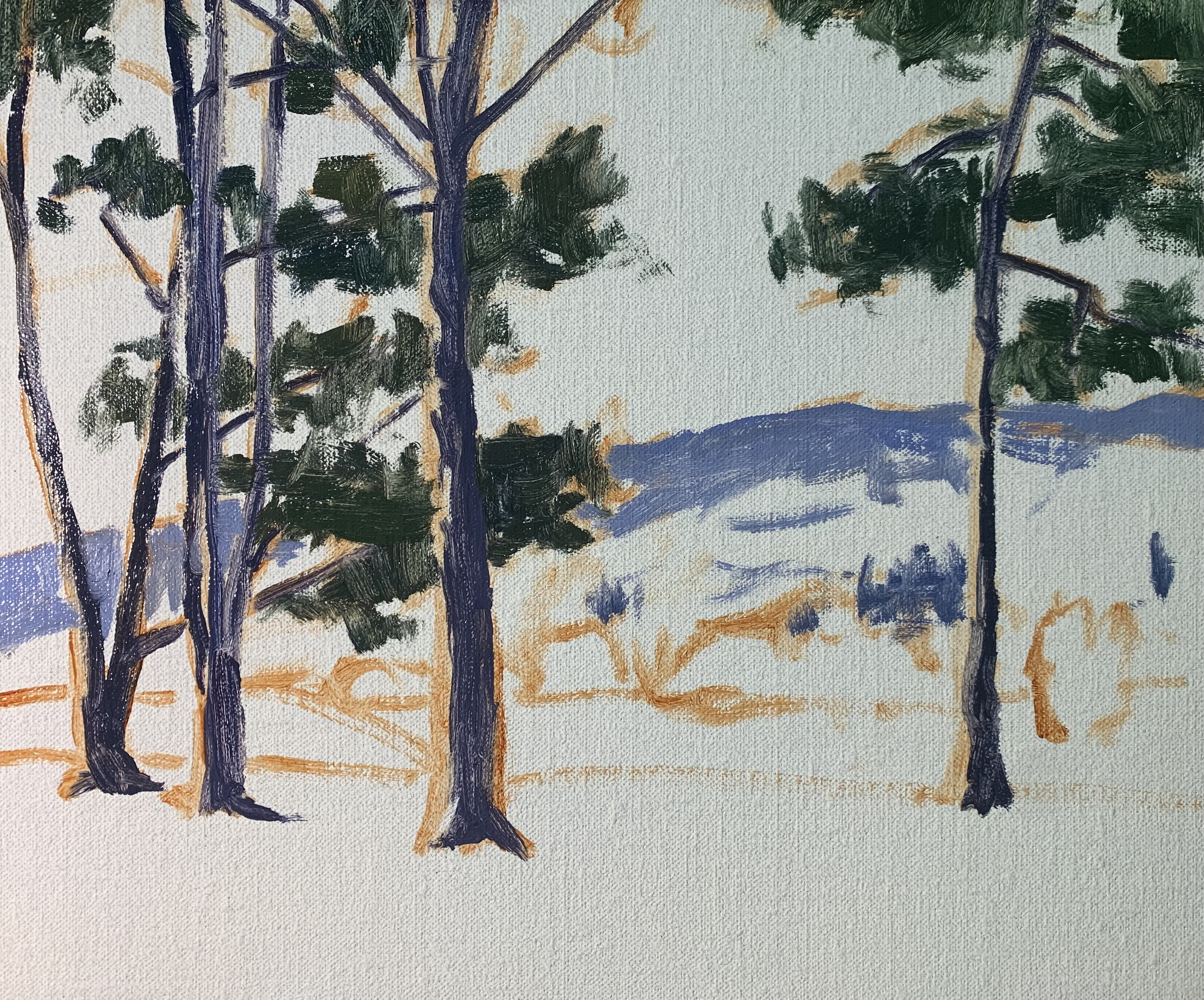 How to Paint Pine Trees - Samuel Earp