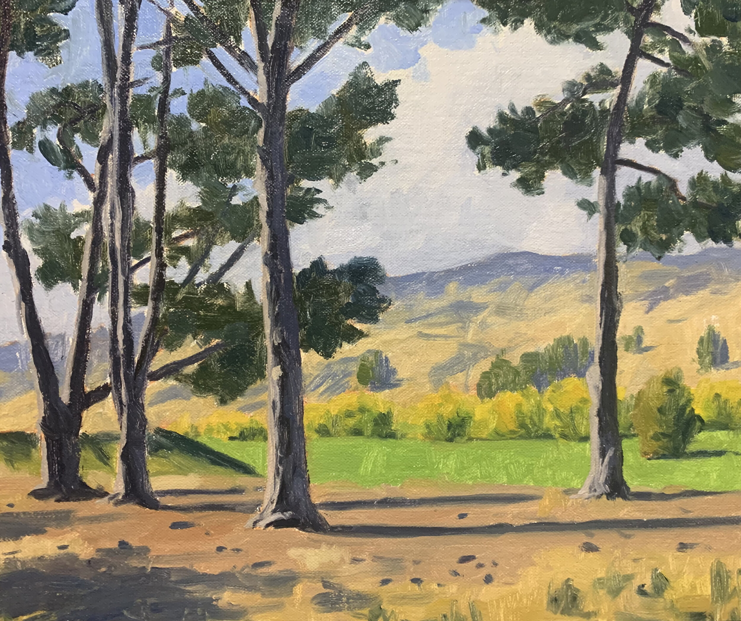 How to Paint Pine Trees - Samuel Earp