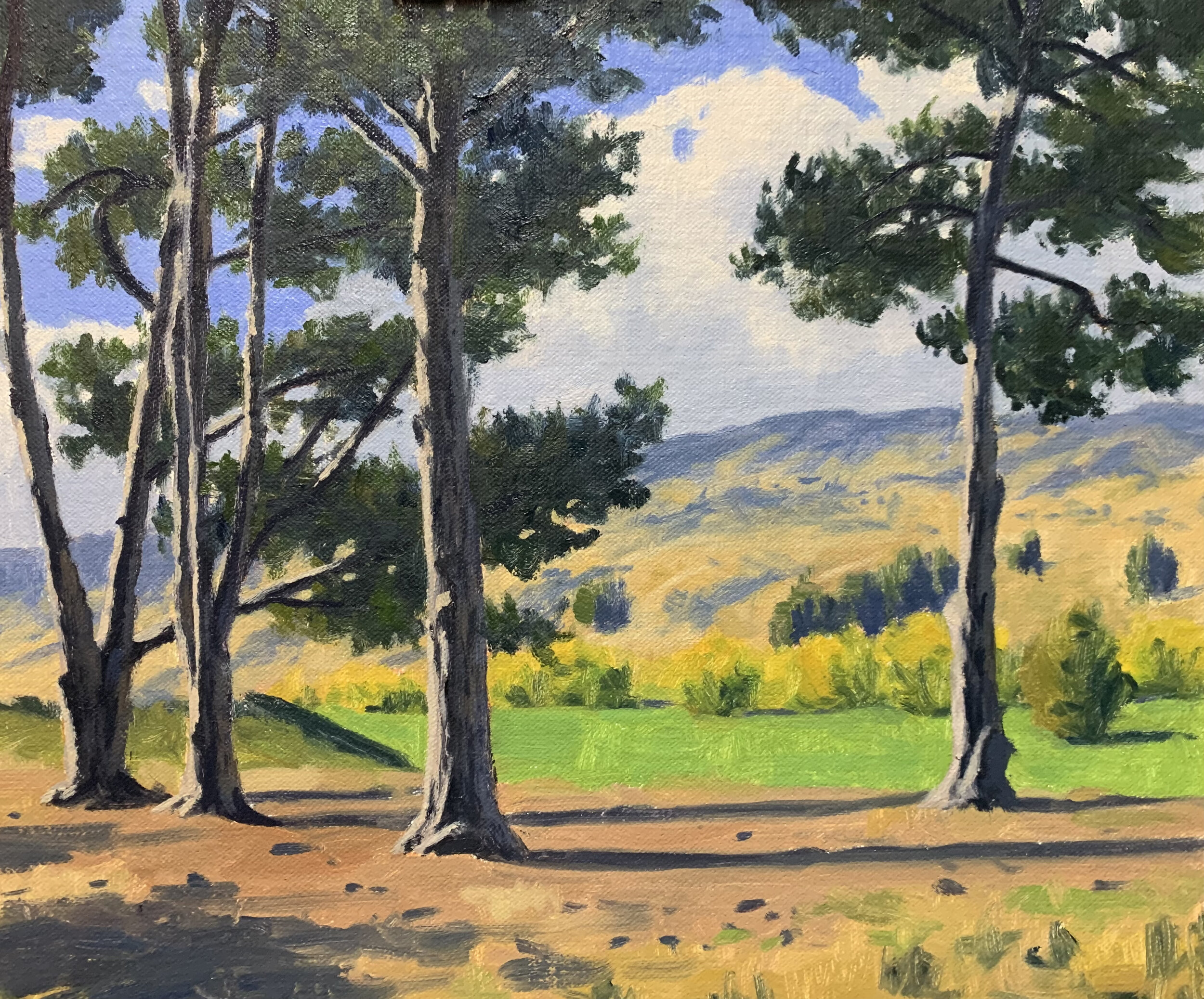 How to Paint Pine Trees - Samuel Earp