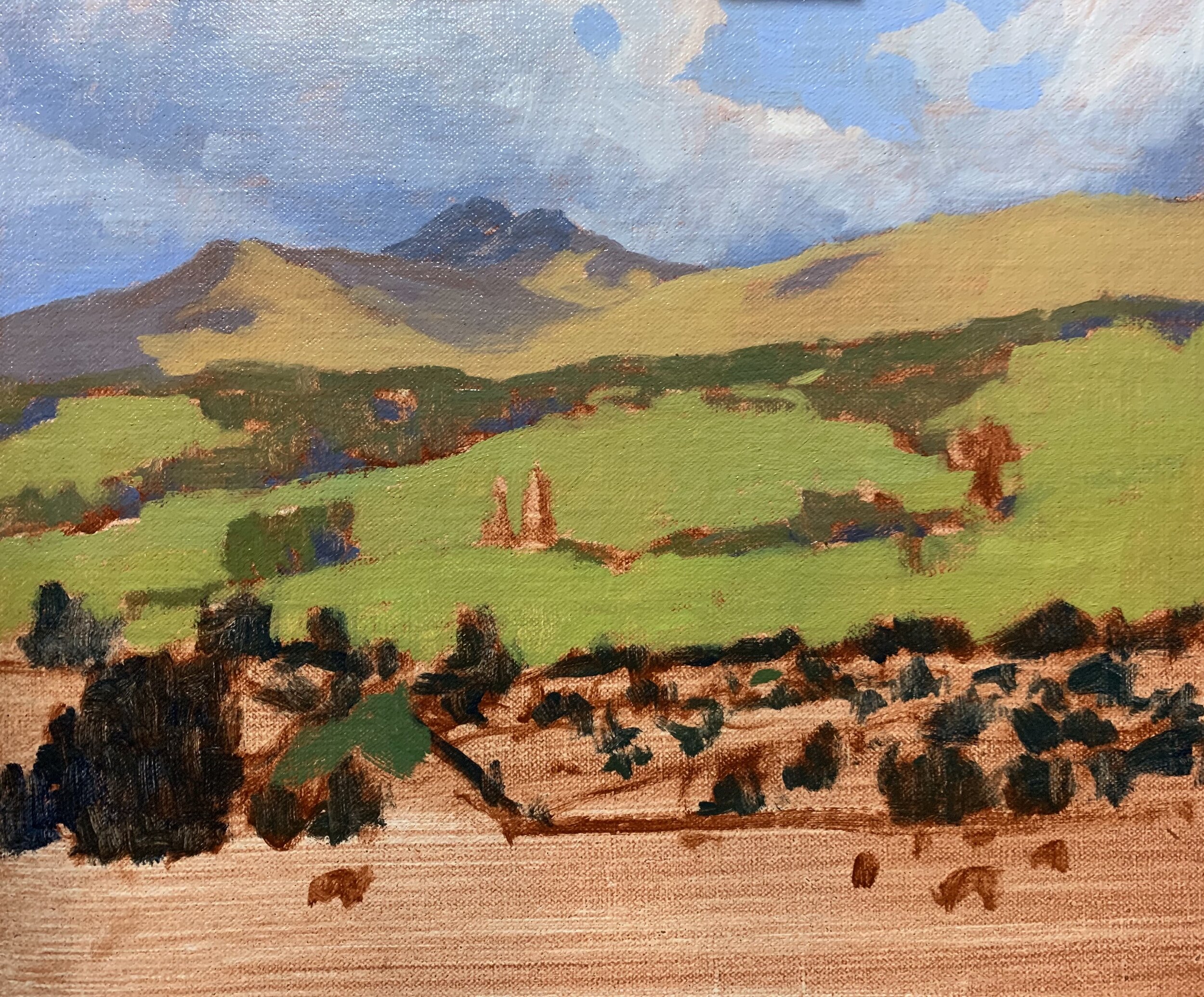 How to Paint Light and Shadow in a Landscape - Samuel Earp