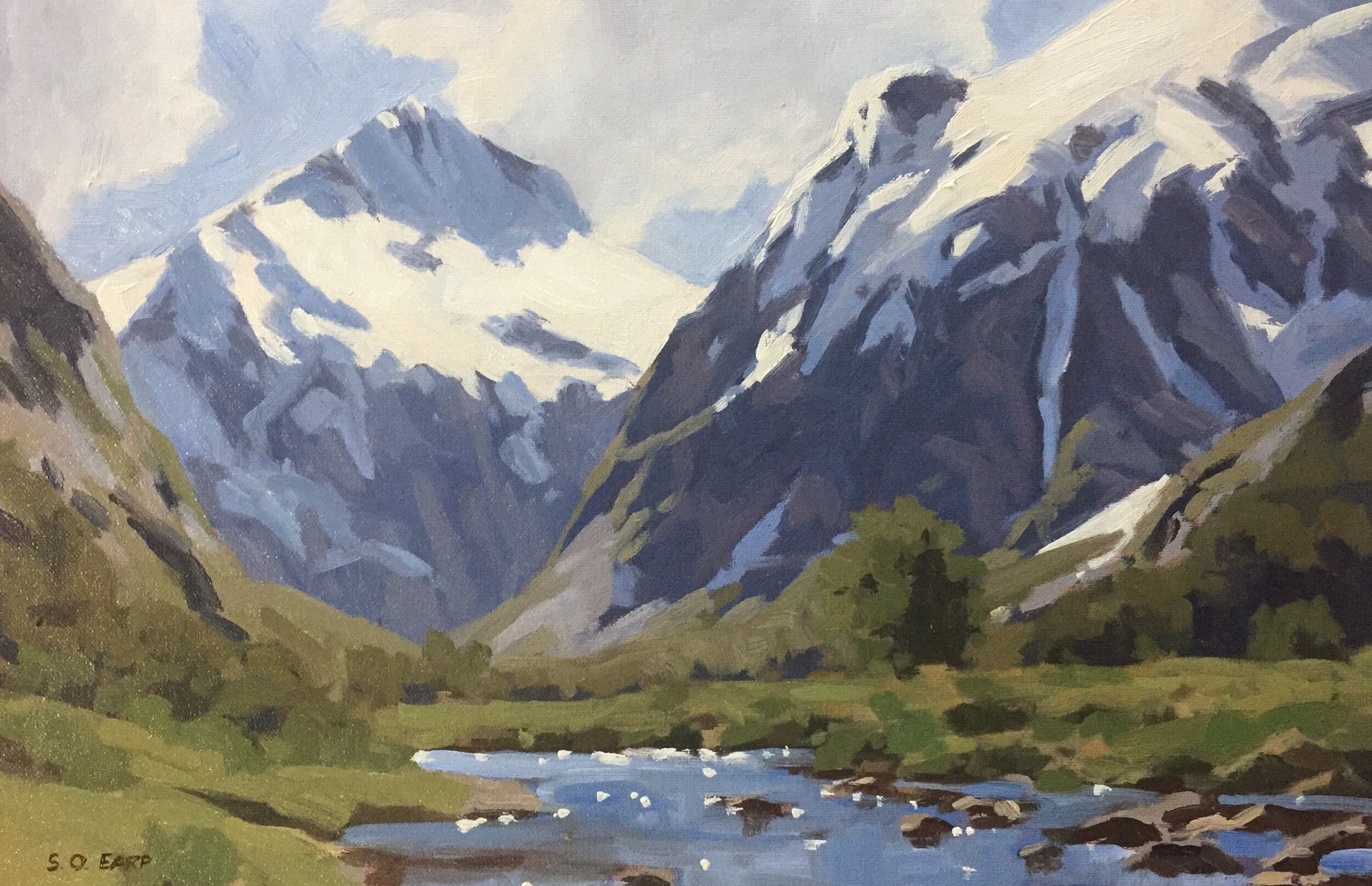 How to Paint Mountains: Tips and Tricks for Beginners - Samuel Earp