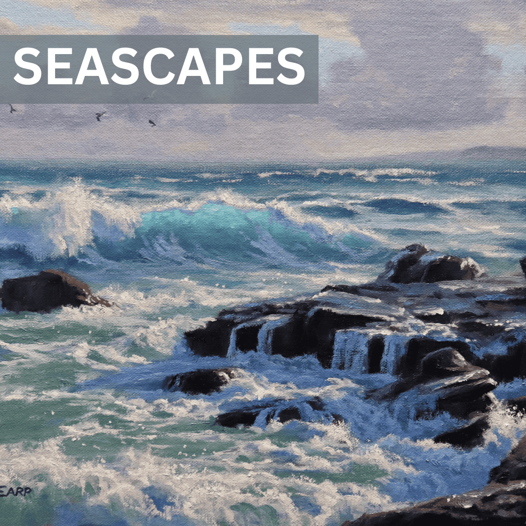 How to Paint Light in a Seascape - Samuel Earp Artist