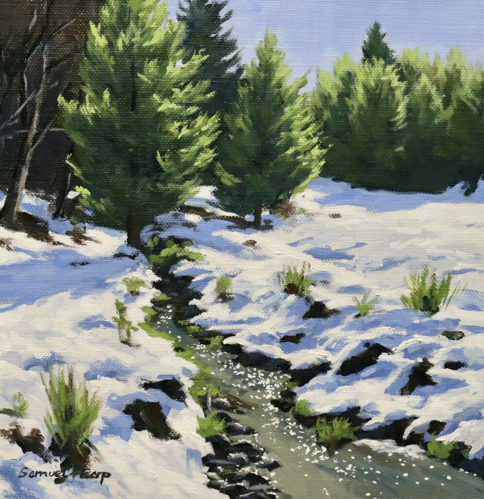 How to Paint Palm Trees - Samuel Earp Artist