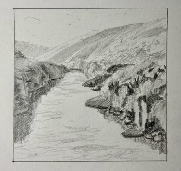 How to Paint Water - Painting a river - Samuel Earp