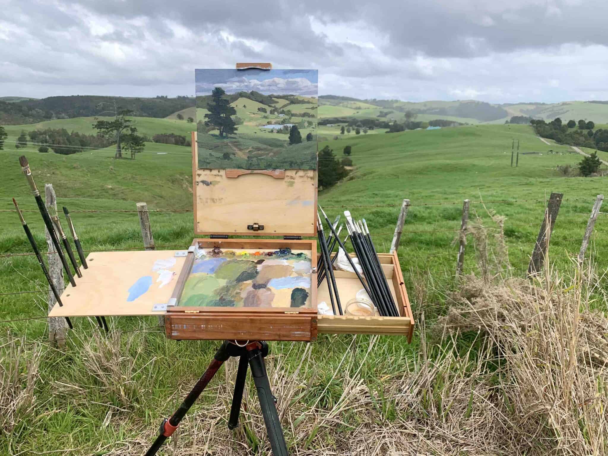 How to Paint a Coastal Landscape En Plein Air