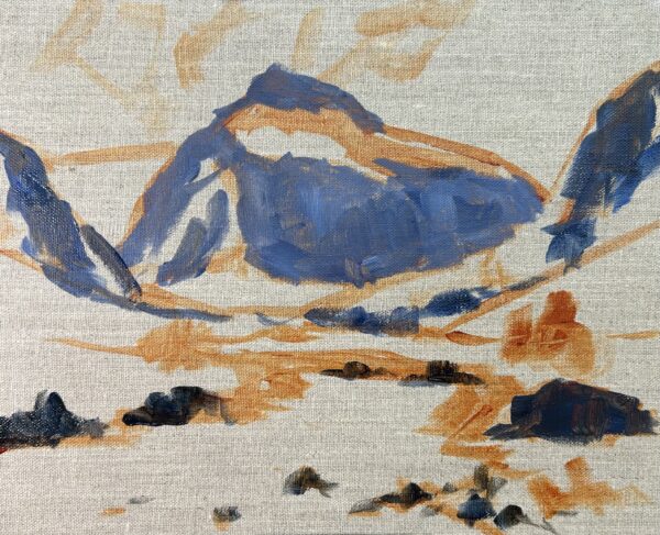 How to Paint A Landscape in Acrylics